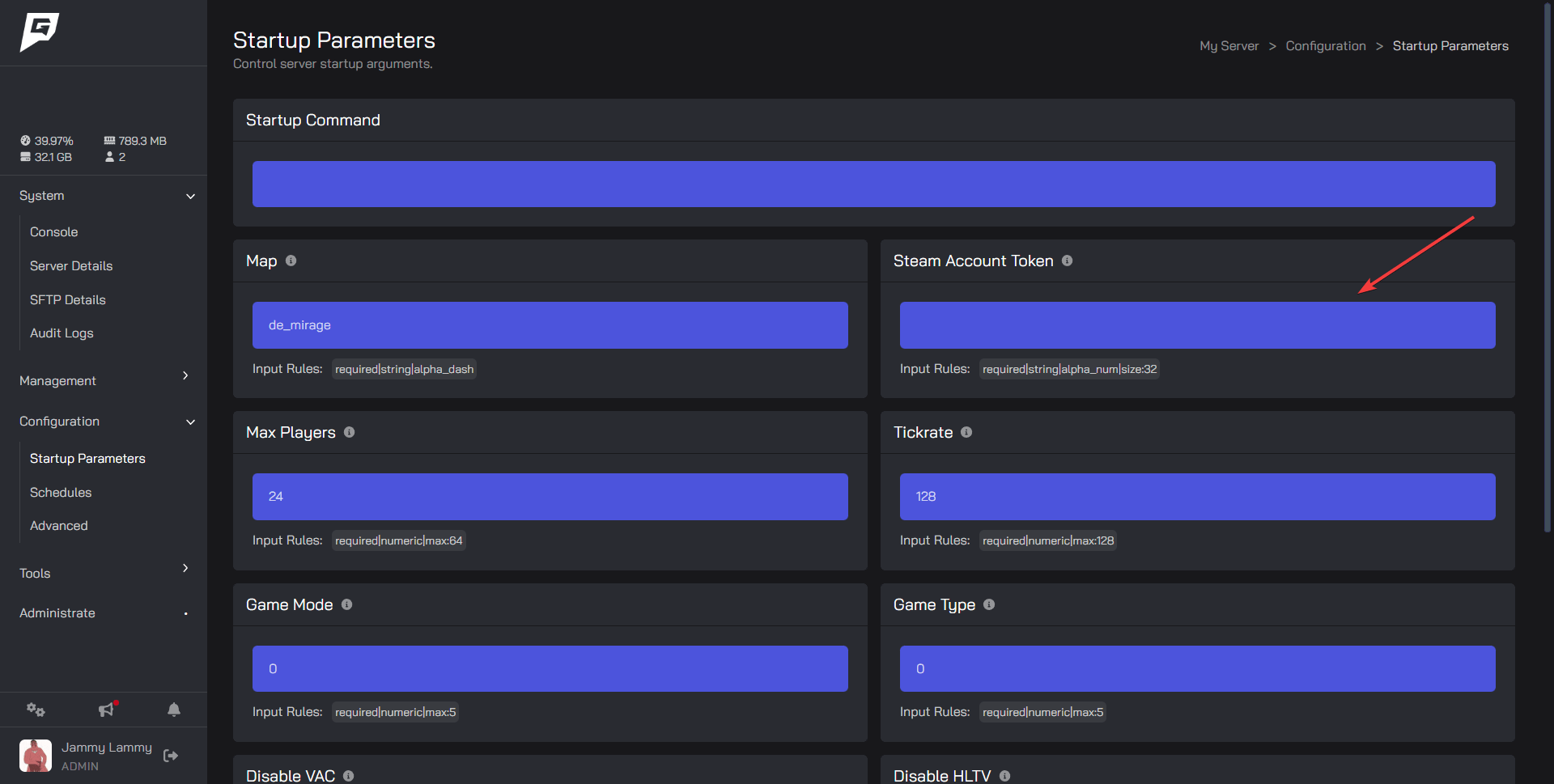 How to create a Steam Game Server Login Token (GLST) - Knowledgebase - Game Host Bros